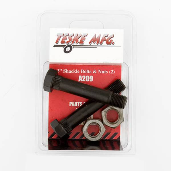 Teske Mfg. Spring Shackle Bolt with Nut - A209 | Blain's Farm & Fleet