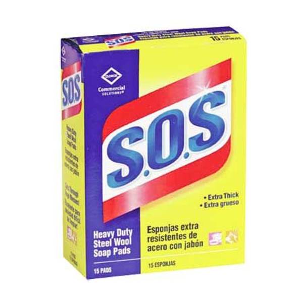 S.O.S. Heavy Duty Steel Wool Soap Pads - 88320 | Blain's Farm & Fleet S.O.S. Heavy Duty Steel Wool Soap Pads - 88320 | Blain's Farm & Fleet