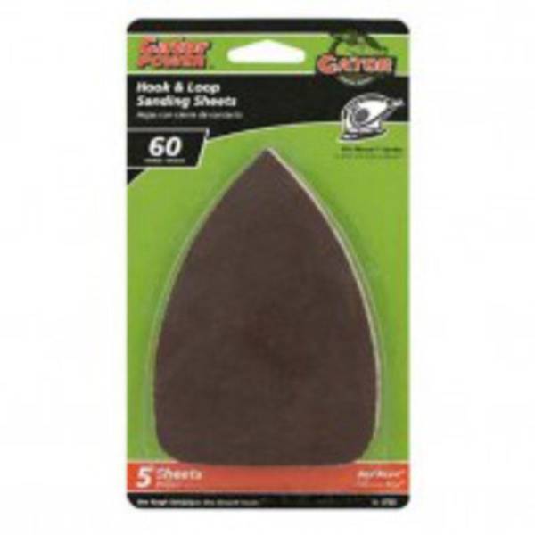 Gator Hook and Loop Sanding Sheet 5 Pack, Coarse - 3733 | Blain's Farm ...