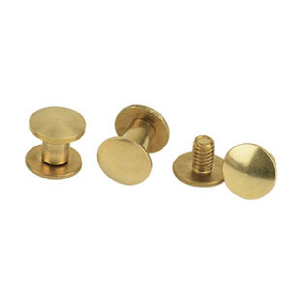 Weaver Leather Chicago Screw Handy Pack, Solid Brass - 30-1099 | Blain ...