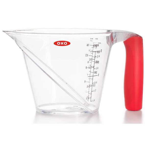 OXO SoftWorks 2-Cup Angled Measuring Cup - 1059199 | Blain's Farm & Fleet