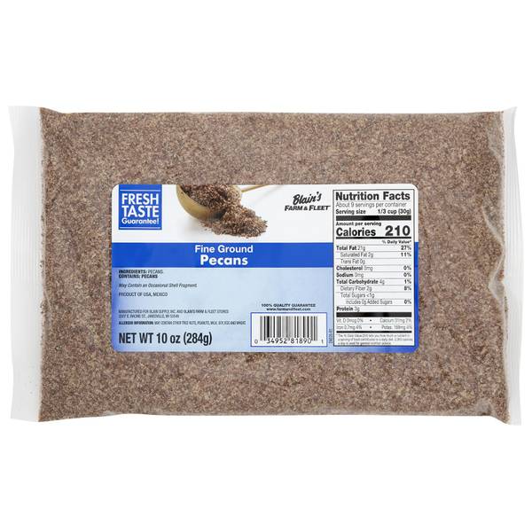 Blain's Farm & Fleet 10 oz Fine Ground Pecans - 651810 | Blain's Farm ...
