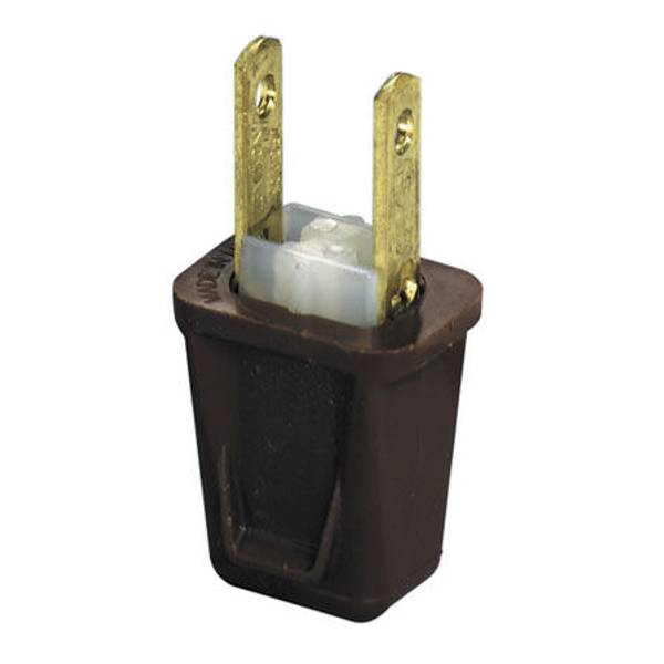 Leviton Easy Wire Plug, Brown - 103-00123-000 | Blain's Farm & Fleet