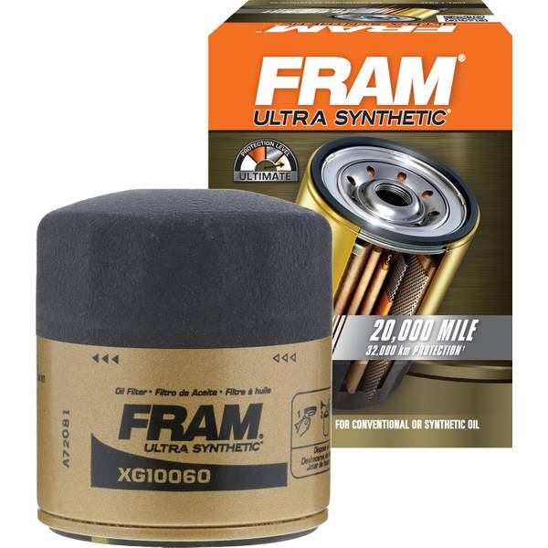 FRAM Extra Guard Full-Flow Ultra Synthetic Oil Filter, XG10060S | Blain ...