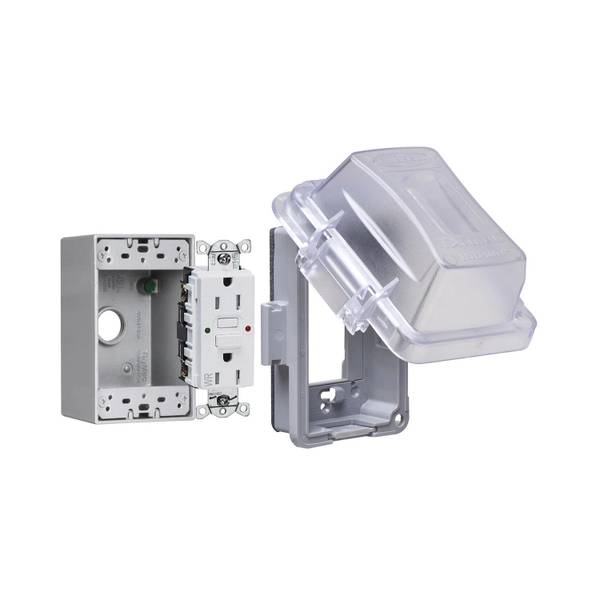 TayMac In-Use Non Metallic GFCI Kit - MKG420CS | Blain's Farm & Fleet