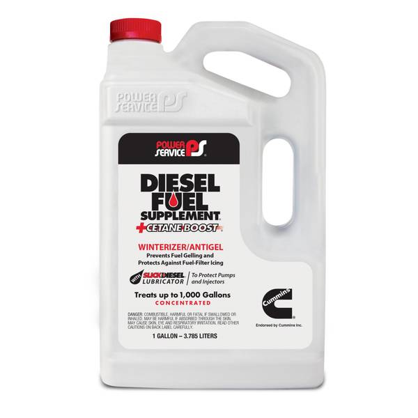 Power Service Diesel Fuel Supplement + Cetane Boost, 1 gal - 1128-04 ...