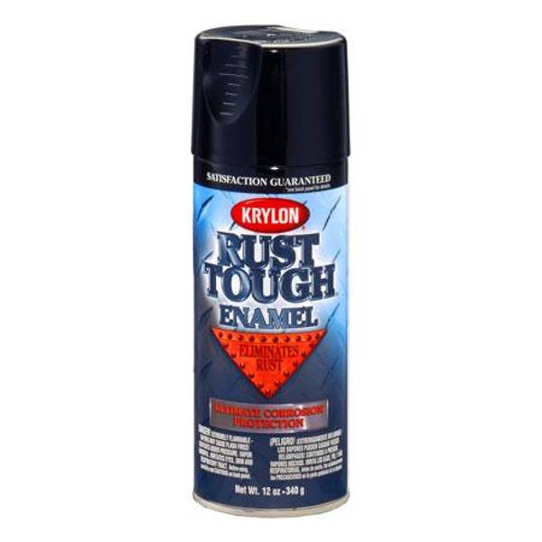 Krylon 12 oz Rust Tough Black Spray Paint - RTA9202 | Blain's Farm & Fleet