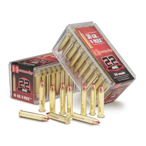 Hornady 22 WMR 30 gr V-MAX Varmint Express Rimfire - 83202 | Blain's ...