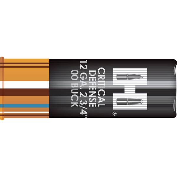 Hornady 12 Gauge 00 Buckshot Critical Defense - 86240 | Blain's Farm ...