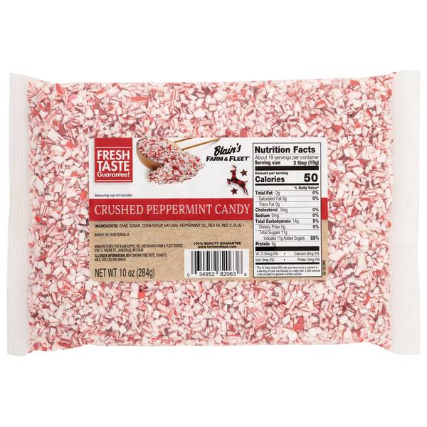 Blain's Farm & Fleet 10 oz Crushed Peppermint Candy - 691832 | Blain's ...