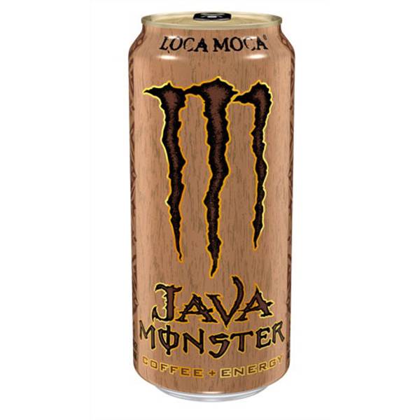 Java Monster 15 oz Coffee + Energy Drink, Loca Moca - 070847812715 ...