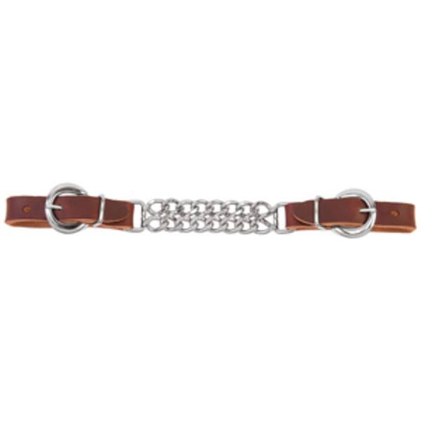Weaver Leather Double Flat Link Chain Curb Strap - 30-1349 | Blain's ...