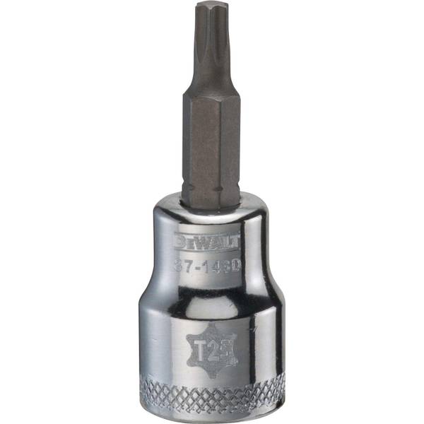 DEWALT T15 3/8" Drive Torx Bit Socket, T25 - DWMT87143OSP | Blain's ...