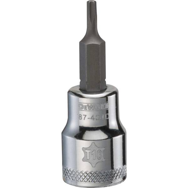 DEWALT T15 3/8" Drive Torx Bit Socket, T10 - DWMT87404OSP | Blain's ...