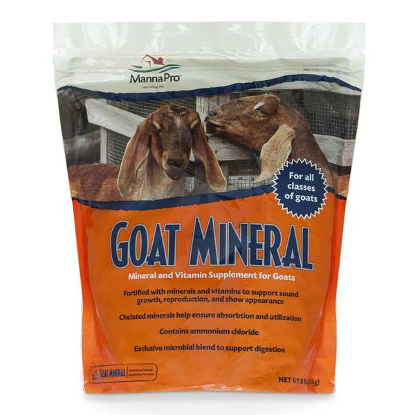 Manna Pro 8 lb Goat Mineral - 1000325 | Blain's Farm & Fleet