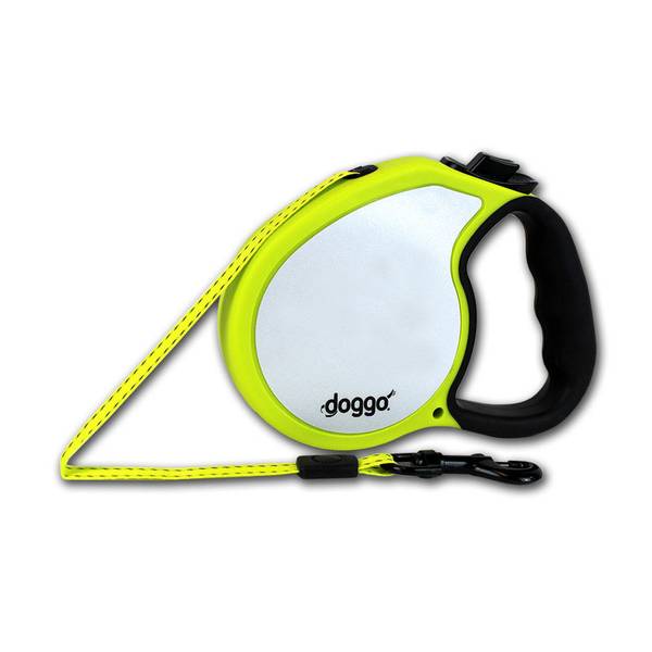Doggo Doggo Everyday Retractable Dog Leash, Yelllow, M - DGO RRLSH NY ...