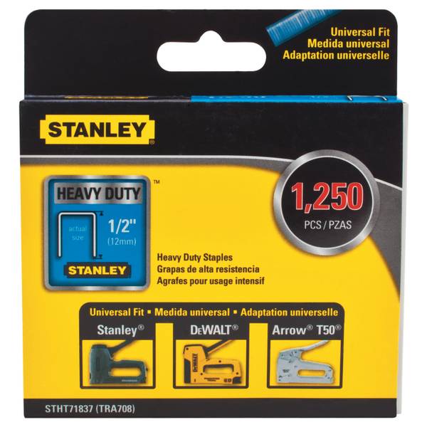 Stanley Heavy Duty Staples, 1/2" - STHT71837 | Blain's Farm & Fleet
