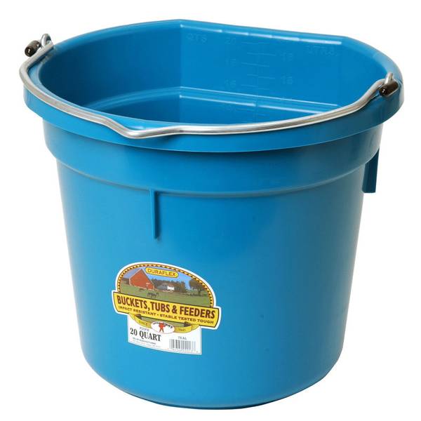 Little Giant 20 Qt. Duraflex Plastic Bucket, Teal - P20FBTEAL6 | Blain ... Little Giant 20 Qt. Duraflex Plastic Bucket, Teal - P20FBTEAL6 | Blain ...