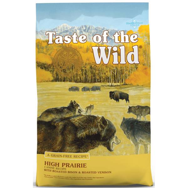 Taste of the Wild High Prairie with Roasted Bison and Roasted Venison ...